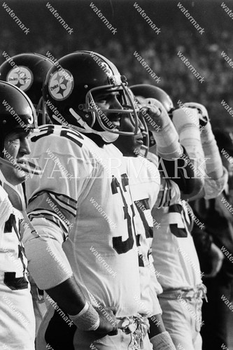 DT790 Franco Harris Steelers Sideline Football 8x10 11x14 16x20 Photo ...