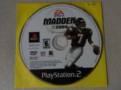 Madden NFL 2004 Sony Playstation 2 PS2 Game Disc Only Free Ship | eBay
