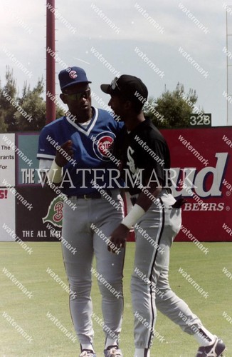 GM104 Sammy Sosa Cubs - Lance Johnson White Sox 8x10 11x14 16x20 24x36 ...