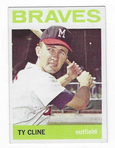 1964 TOPPS TY CLINE #171 MILWAUKEE BRAVES | eBay