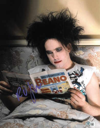 Robert Smith Signed Autograph The Cure 11x14 Photo BAS Beckett | eBay