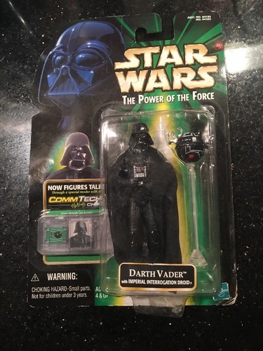Hasbro Star Wars: Darth Vader w Interogaton Droid - Commtech Chip Wear ...