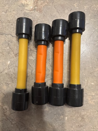 6 Second Abs Exercise Machine Original 2x Yellow 2x Orange Lot of 4 ...