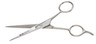 BARBER STYLIST ICE TEMPERED Stainless Steel 5.5" Gold Plated Scissors ...