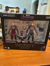 Marvel Legends Infinity Saga Captain Marvel and Rescue Armor (Avengers ...