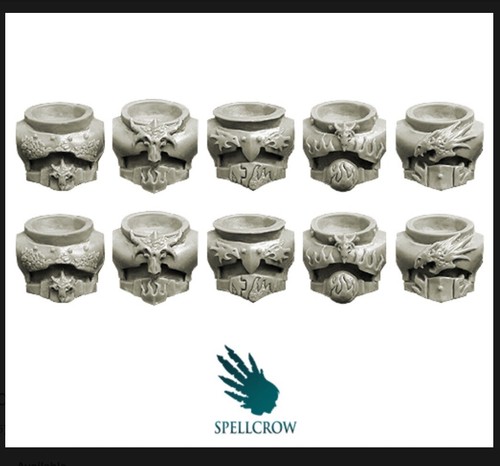 SALAMANDRA/DRAGON TORSOS V.2 SPCB5912 Spellcrow 28mm Bits Compatibility | eBay