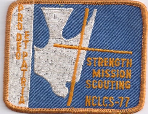 1977 NCLCS Strength Mission Scouting PRO DEO ET PATRIA Patch | eBay