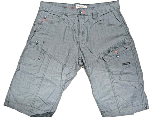 Projek Raw Shorts Mens 33 Green Cargo Utility Cotton Pockets Knee ...