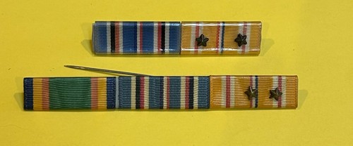 WWII Navy Service Ribbons with Stars | eBay