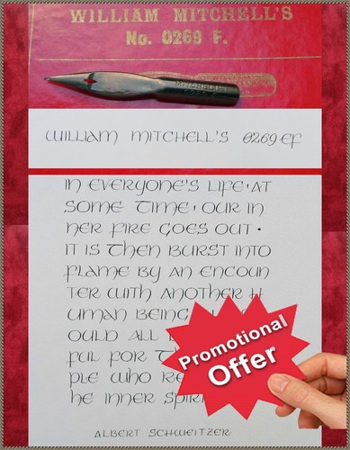 Special promotional offer: 12 vintage W.Mitchell's 0269 nibs | eBay