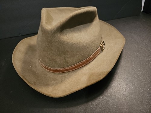 Stetson Three Forks Hat Vintage 7 3/8 59 | eBay