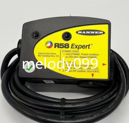 BANNER R58ECRGB1 / R58ECRGB1 (RISCN1) color mark sensor Banner R58 ...