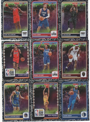 2023-24 NBA Haunted Hoops Lot of 9 Spider Web SP Holo Inserts! George ...