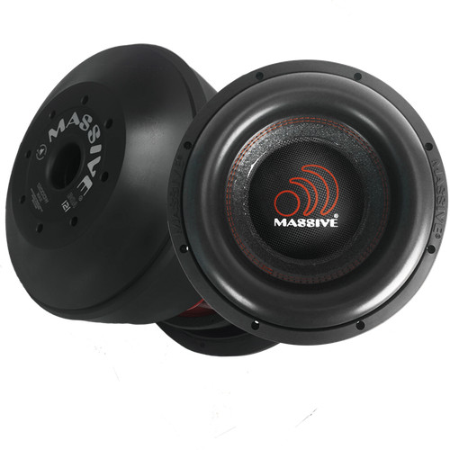 New Massive Audio BOA121 12" 6,000 Watts RMS Dual 1 Ohm Mega Subwoofer ...