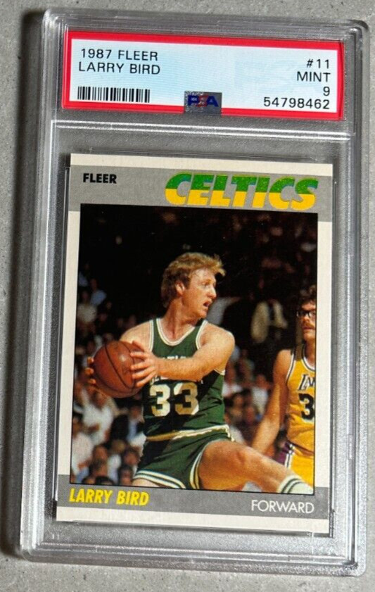 Larry Bird 1987 Fleer #11 Base Price Guide - Sports Card Investor