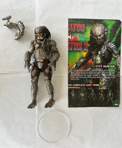 NECA Ultimate Deluxe PREDATOR 2 CITY HUNTER + bonus figure stand | eBay