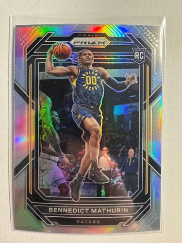 K308,437 - 2022-23 Panini Prizm Prizms Silver #254 Bennedict Mathurin ...
