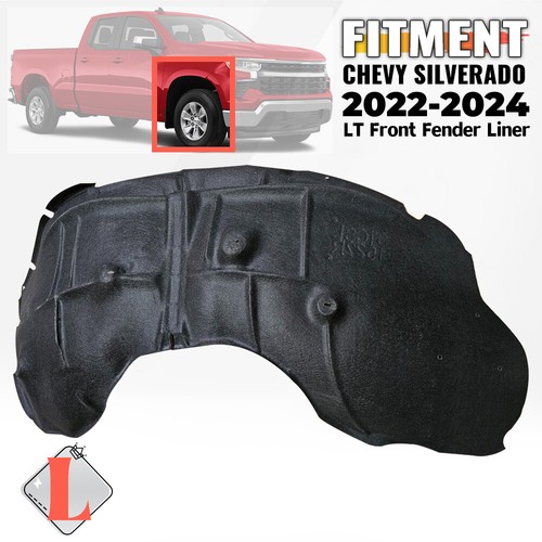 Front Driver Side Fender Liner For Chevrolet Silverado 1500 2022/2024 ...