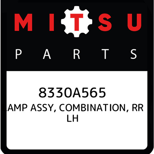 8330A565 Mitsubishi Lamp assy, combination, rr lh 8330A565, New Genuine ...
