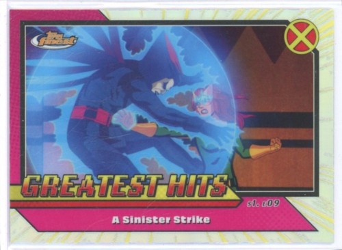 2025 A SINISTER STRIKE TOPPS FINEST X-MEN '97 #GH-18 GREATEST HITS!! | eBay