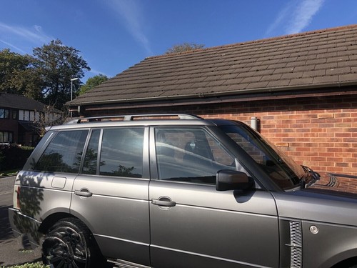 ROOF RAILS BARS BLACK ROOF RACK fits for RANGE ROVER VOGUE 2002-2012 ...