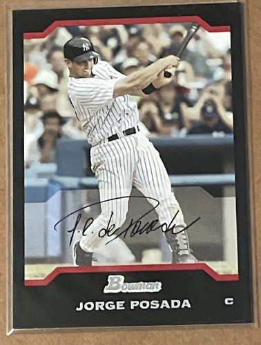 Jorge Posada 2004 BOWMAN CHROME Baseball Card | eBay