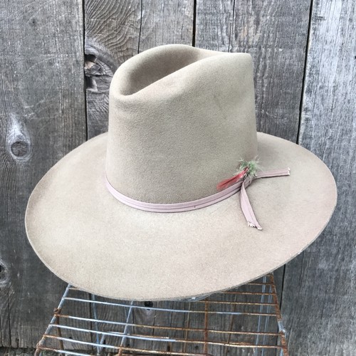 VTG Eddy Bros E Bar B Ranch Big Dipper Wool Tall Cowboy Hat 7 1/4 | eBay
