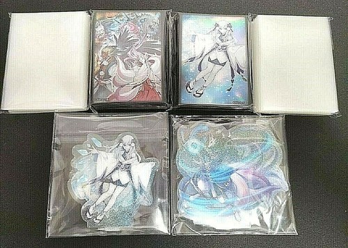 Yugioh Secret Shiny Box Mayakashi Acrylic Stand & Sleeve Set Japanese ...