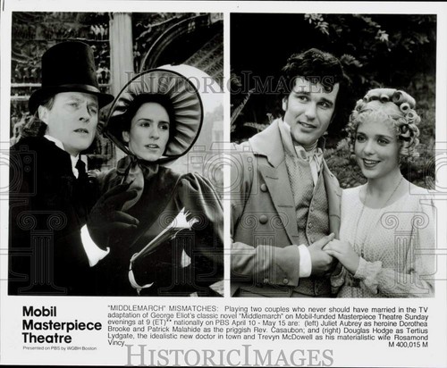 Press Photo "Middlemarch" TV Series Cast Members - srp38471 | eBay