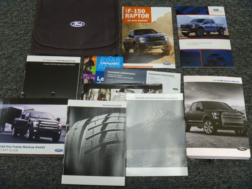 2017 Ford F150 Raptor Pickup Truck Owner Operator Manual Set Super ...