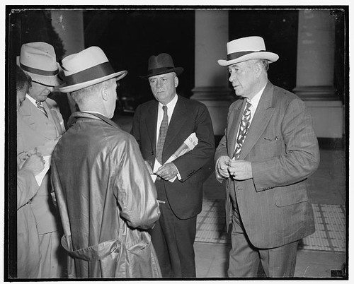 Representative Sam Rayburn,Senator Alben Barkley,White House,Washington ...