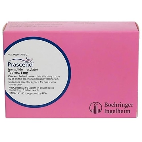 Horse Cushing's Disease Medication Prascend Rx Prascend Tablets, 1 mg ...