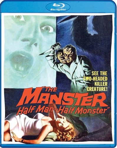 THE MANSTER (1962) - Blu-ray - NEW - Scream Factory - Half Man, Half ...