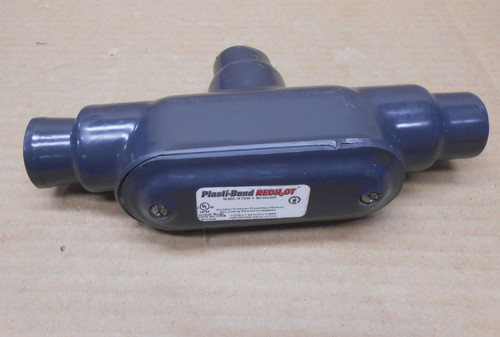 NEW ROB ROY PRTB27 TYPE TB CONDUIT BODY 3/4" FORM 7 PVC COATED = OCAL ...