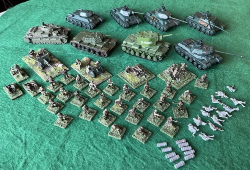20mm WW2 Soviet Army For Wargaming, Painted, Price Includes UK P&P ...