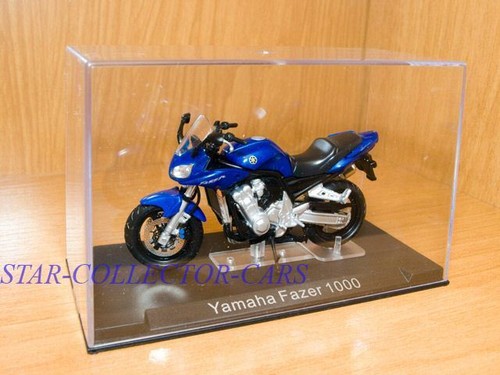 YAMAHA FAZER FZS1000 FZS-1000 2001 BLUE 1/24 RARE | eBay