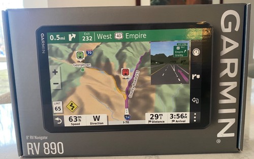 Garmin RV 890 8 inch GPS Navigator - 0100242500 753759256494 | eBay