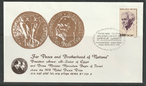 Israel Cover 10.12.1978 Nobel Prize Menachem Begin Anwar Al-Sadat Ben ...