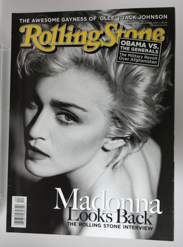 Madonna Cover Glee Jack Johnson Obama Thom Yorke 2009 Rolling Stone ...