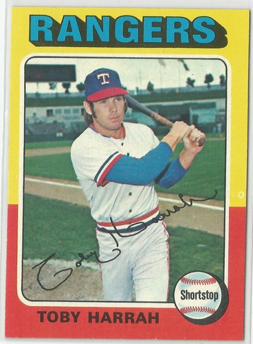 1975 Topps Baseball #131 Toby Harrah - Texas Rangers | eBay