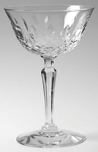 Champagne Glass - Tiffin-Franciscan Glassware - Elyse Pattern | eBay