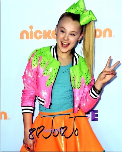 JOJO SIWA #2 REPRINT PHOTO 8X10 SIGNED AUTOGRAPHED PICTURE MAN CAVE ...