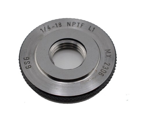 1/4-18 NPTF ~ L-1 ~ Thread pipe Ring Gage Gauge ~ .250 ~ GSG | eBay