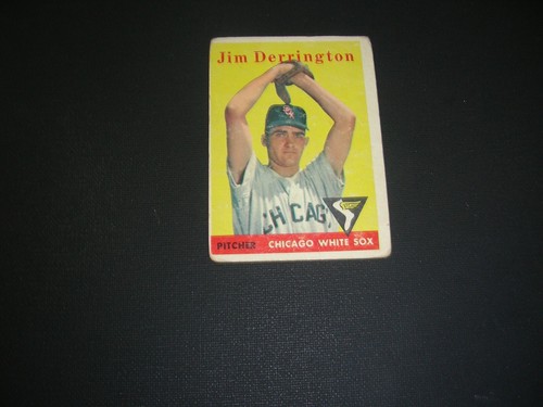 Jim Derrington 1958 Topps ROOKIE CARD #129 | eBay