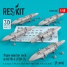 BRU-42/A Improved Triple Ejector Rack (ITER) (5 pcs) 1/48 ResKit RS48 ...