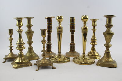 Vintage Brass Candlesticks for sale | eBay