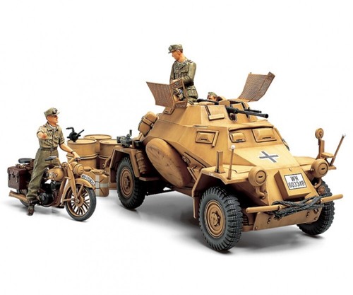 Tamiya 35286 1/35 Model German Sd.Kfz 222 Leichter Panzerspahwagen ...