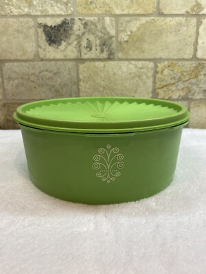Tupperware Lime Green In Collectible Plastic Food Canisters (1970-Now ...