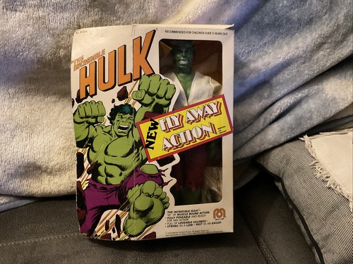 Vintage The Incredible Hulk Fly Away Action Figure | eBay