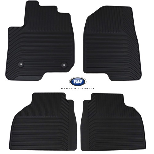 2019-2026 Silverado Sierra Next Gen Front & Rear Floor Mats 84521602 ...